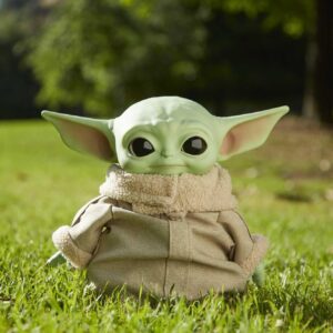 Mattel Star Wars Grogu Plush Toy, Character Figure with Soft Body. Inspired by Star Wars The Mandalorian, 11-inch