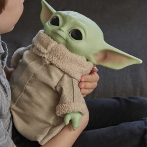 Mattel Star Wars Grogu Plush Toy, Character Figure with Soft Body. Inspired by Star Wars The Mandalorian, 11-inch