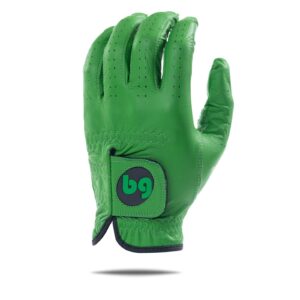 bg bender golf glove | wear on left | (green, mens xxl)