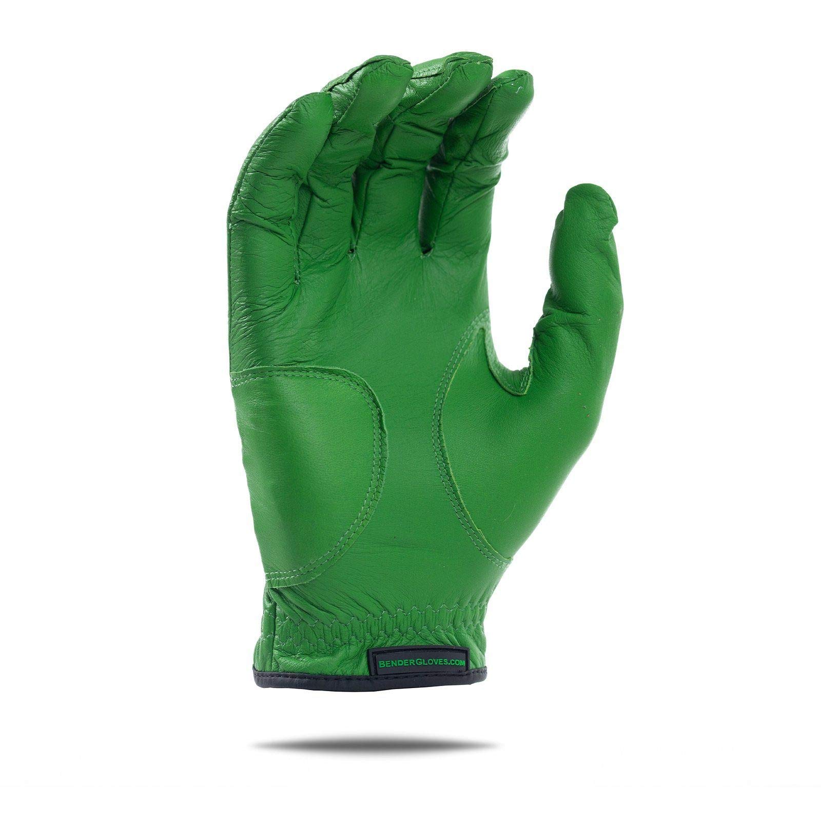 BG Bender Golf Glove | Wear On Left | (Green, Mens XXL)