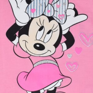 Disney Minnie Mouse Toddler Girls Tank Top and Shorts Pink/Blue 2T