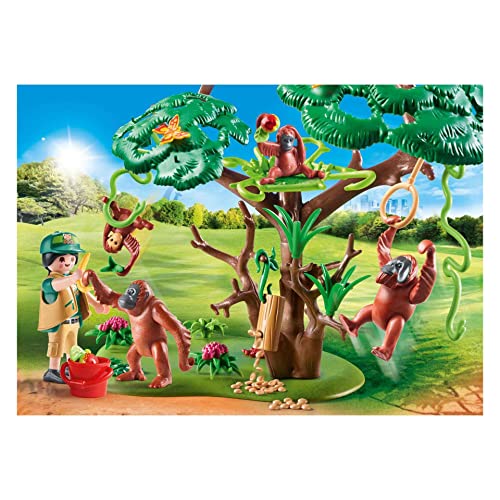 Playmobil Orangutans with Tree