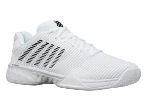 k-swiss men's hypercourt express 2 tennis shoe, white/black, 9 m