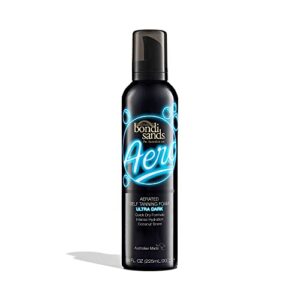 bondi sands aero self tanning foam | lightweight + fast-drying aerosol formula gives skin a hydrated, long-lasting bronzed glow | ultra dark, 7.61 oz/225 ml