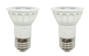 anyray (2)-led 5w bulbs replacement for range hood halogen light bulbs ap3203068 wb08x10028 50w 120v