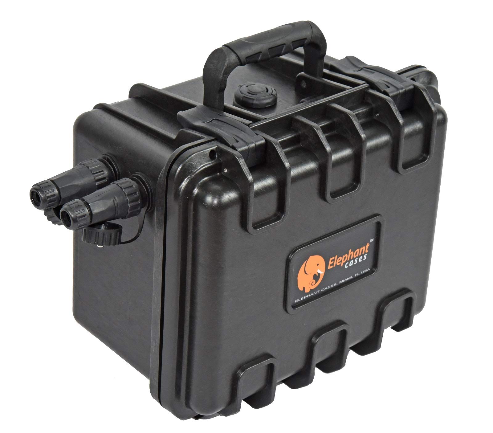 Elephant B35D2 Waterproof Battery Case Enclosure with Dual 2 pin connectors for 12V 35Ah / 20Ah Batteries