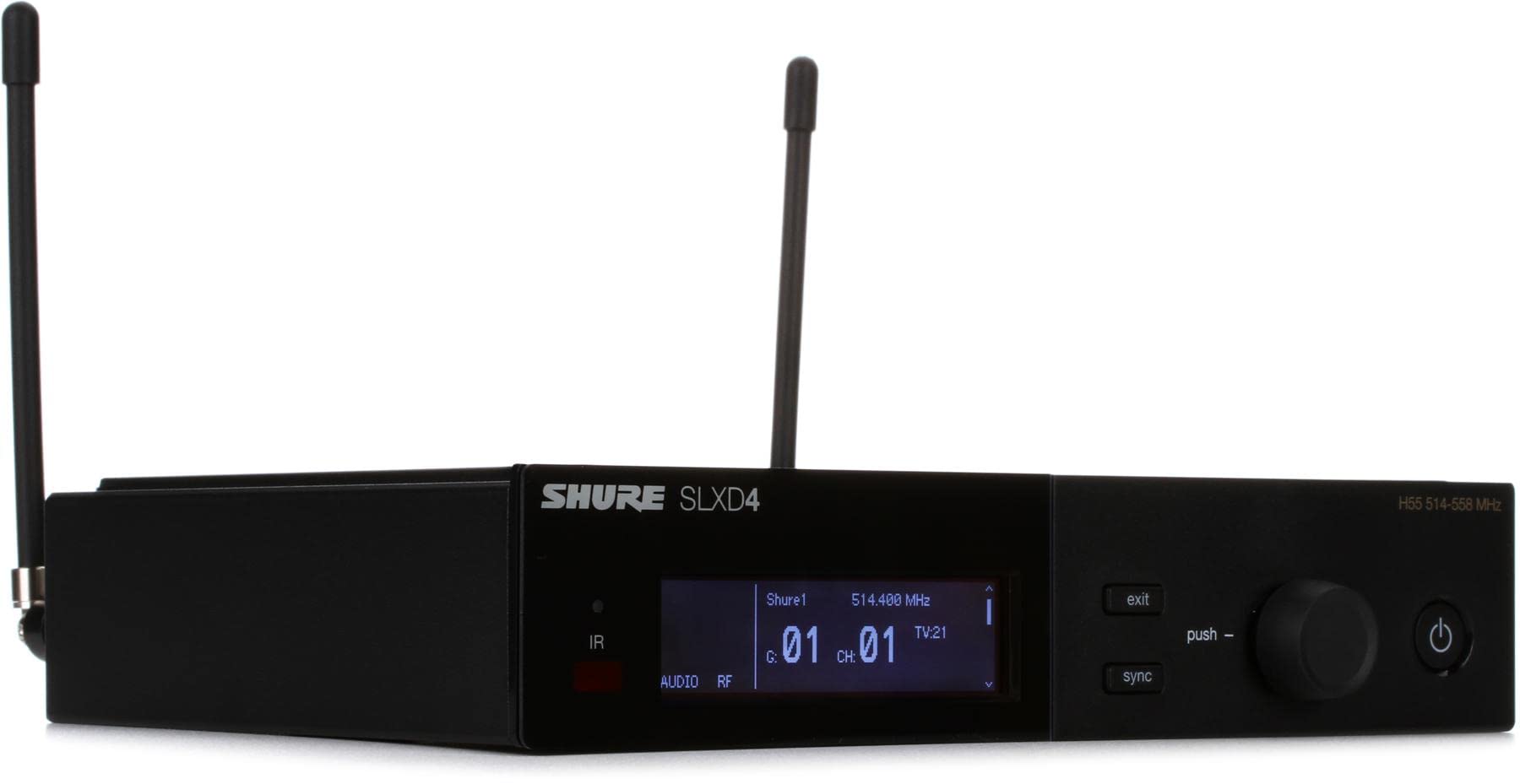 Shure SLXD4 Wireless Receiver (Transmitter Sold Separately)