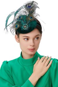 babeyond fascinator hat tea party kentucky fascinator hat derby pillbox hat