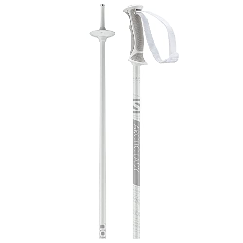 Salomon Arctic Lady Ski Poles - 105, White/Grey