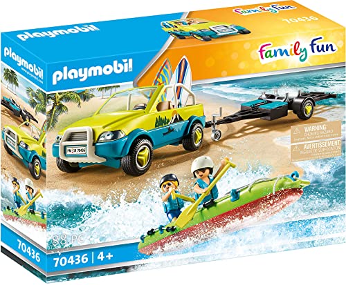 Playmobil Beach Car with Canoe