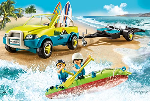 Playmobil Beach Car with Canoe