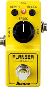 ibanez guitar pedal, yellow (flmini)