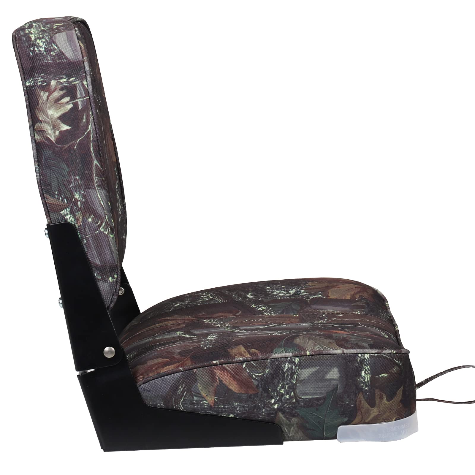 Leader Accessories A Pair of New Low Back Folding Boat Seat(2 seats) (B-Camo)