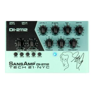 tech 21 geddy lee di-2112 signature sansamp