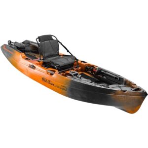 old town sportsman 106 powered by minn kota motorized fishing kayak (ember camo)