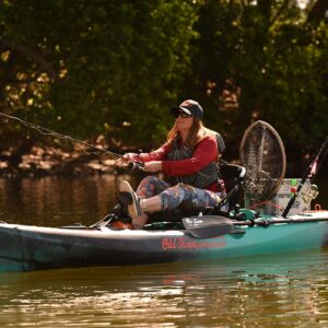 Old Town Sportsman Salty PDL 120 Pedal Fishing Kayak (Photic Camo)