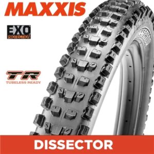 Maxxis Dissector 27.5 X 2.4 WT 60 TPI Folding Dual Compound EXO/TR