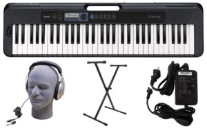 casio ct-s300 61-key premium keyboard pack with stand, headphones & power supply (cas cts300 ppk)