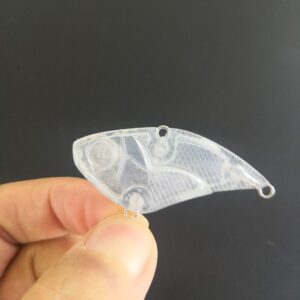 unpainted fishing lure blank vib bait 50mm 13.6g lure body s052