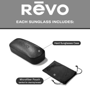 Revo Mens Rebel BL Matte Grey Frame/Graphite Lens One Size One Size