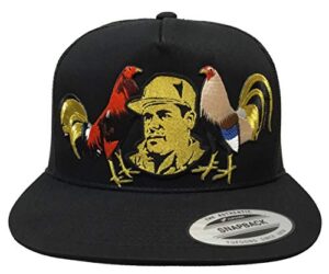 mexico dos gallos y el chapo guzman hat black mesh