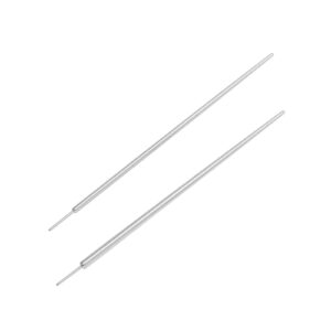 newkeepsr 2pcs-18g/16g implant grade titanium pin insertion taper for threadless labret bar(1.0mm/1.2mm)