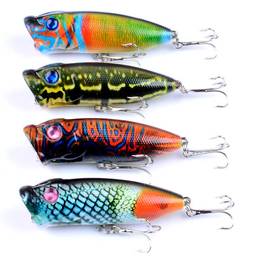 BESPORTBLE 4 Pcs Fishing Spinners and Lures trolling Spoons Lures Sinking Fishing Baits Metal Cooking Spoon Sinking Lure Lifelike Lure Metal Spoon Life-Like Swimbaits to Rotate Lure Bait bass