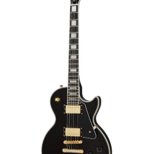 Epiphone Les Paul Custom, Ebony with Gold Hardware