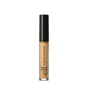 e.l.f. Flawless Satin Concealer, Natural Coverage Concealer With A Smooth, Satin Finish, Infused With Squalane, Vegan & Cruelty-Free, Tan Sand