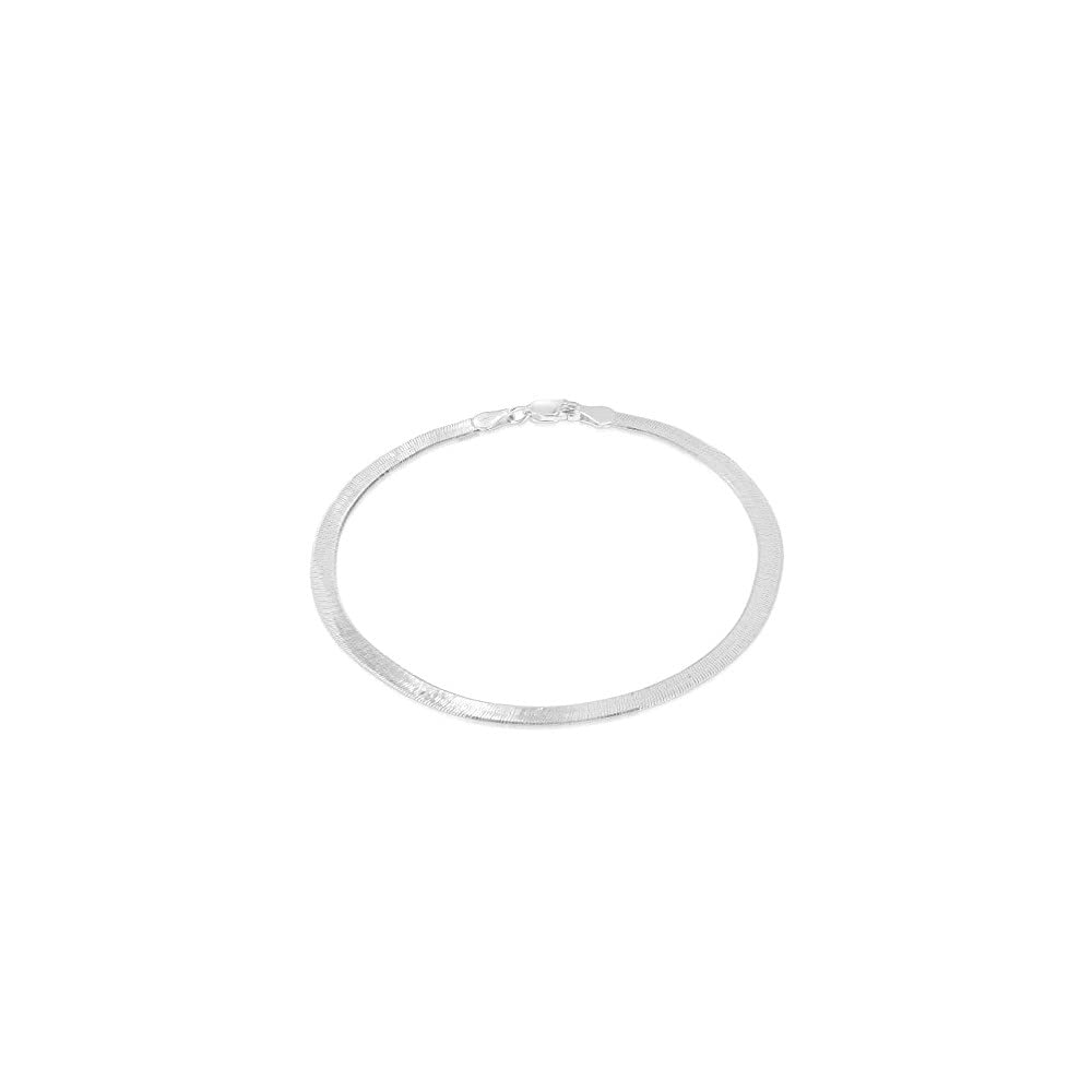 925 Sterling Silver Anklets For Women, Ankle Bracelets for Women, Basic Chain Link Anklets For Women, Beach Anklets, Bead Anklet, Summer Jewelry, 10 Inch Anklet