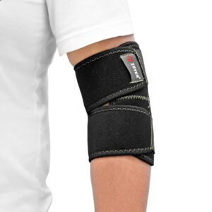 zoyer elbow brace for tendonitis and tennis elbow for women and men, adjustable elbow support with customized pressure, suitable for pain relief, sports injury recovery, sprains, strains, arthritis