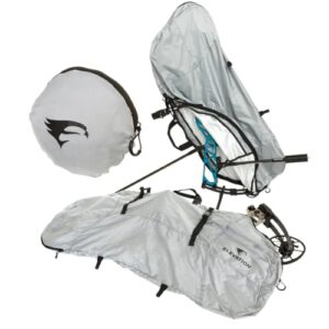 elevation packable bow cover grey 39 in