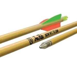 easton - tru flite - cedar - 26" - w/ 3" vanes - kid arrows - 3 pack youth