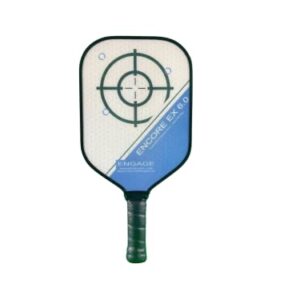 Engage Pickleball Encore EX 6.0 Pickleball Paddle - Pickleball Paddles with Thick Polymer Core - USAPA Approved Pickleball Paddles Pickleball Rackets for Adults - Lite (Blue)