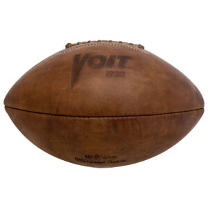 Voit Legacy Collection Football 1922 No. 7, Timeless Elegance in Natural Leather, a Tribute to Sporting Heritage