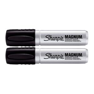 sharpie pro magnum permanent marker (2 pack) new version