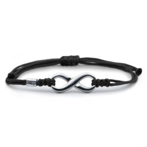 wind passion - infinity bracelet - ideal for women men and as a matching bracelet for couples and best friends, infinity rope bracelet handmade in europe, waterproof and stylish