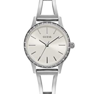 GUESS 27 mm Lulu 3Hand GW0025L1 Silver/White/Silver One Size