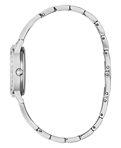 GUESS 27 mm Lulu 3Hand GW0025L1 Silver/White/Silver One Size