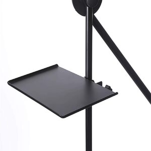 G Ganen Microphone Stand Tray, Made of Steel with Load Capacity For Music Sheet Instrument Stand