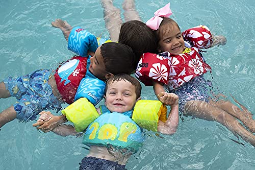 Body Glove Paddle Pals Learn to Swim Life Vest, One Size 33-55 LBS, Octo Drummer