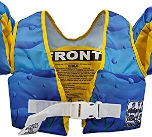 Body Glove Paddle Pals Learn to Swim Life Vest, One Size 33-55 LBS, Octo Drummer