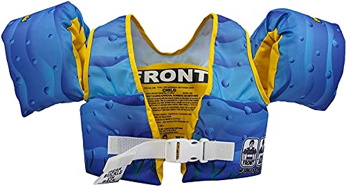 Body Glove Paddle Pals Learn to Swim Life Vest, One Size 33-55 LBS, Octo Drummer