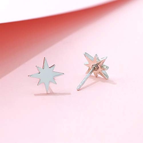 Boma Jewelry Sterling Silver Star Stud Earrings