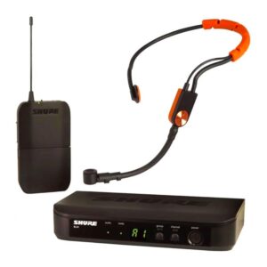 shure blx14/sm31 uhf wireless microphone system - perfect for fitness, aerobics - 14-hour battery life, 300 ft range | includes sm31fh fitness headset mic, single channel receiver | j11 band