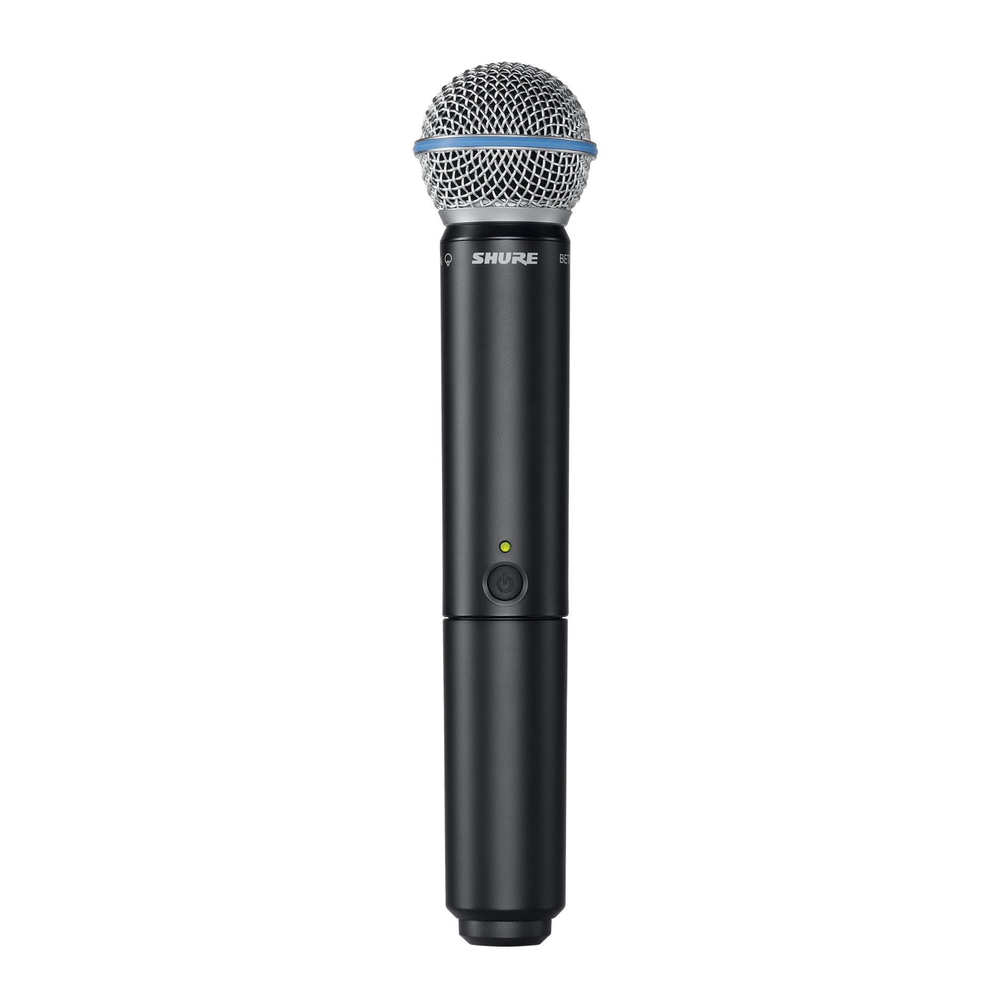 Shure BLX24/B58 UHF Wireless Microphone System - Perfect for Church, Karaoke, Vocals - 14-Hour Battery Life, 300 ft Range | Includes BETA 58A Handheld Vocal Mic, Single Channel Receiver | J11 Band