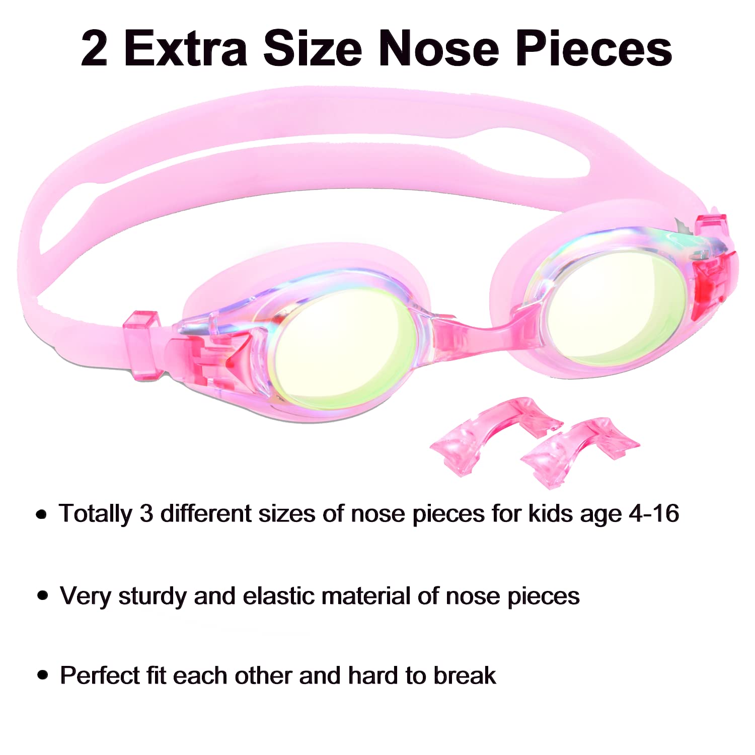 Aegend Kids Goggles, Swimming Goggles for Kids Age 4-16 Boys and Girls Youth