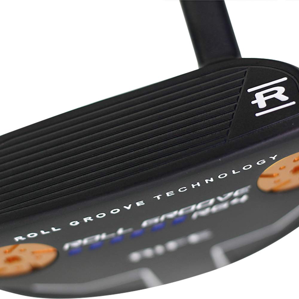 Rife Golf Roll Groove Technology Series Right Handed RG4 Full Mallet Putter Precision Milled Face Edge & Cavity Ensures an Ideal Weight Distribution & Balance Perfect for Lining Up Your Putts (37")