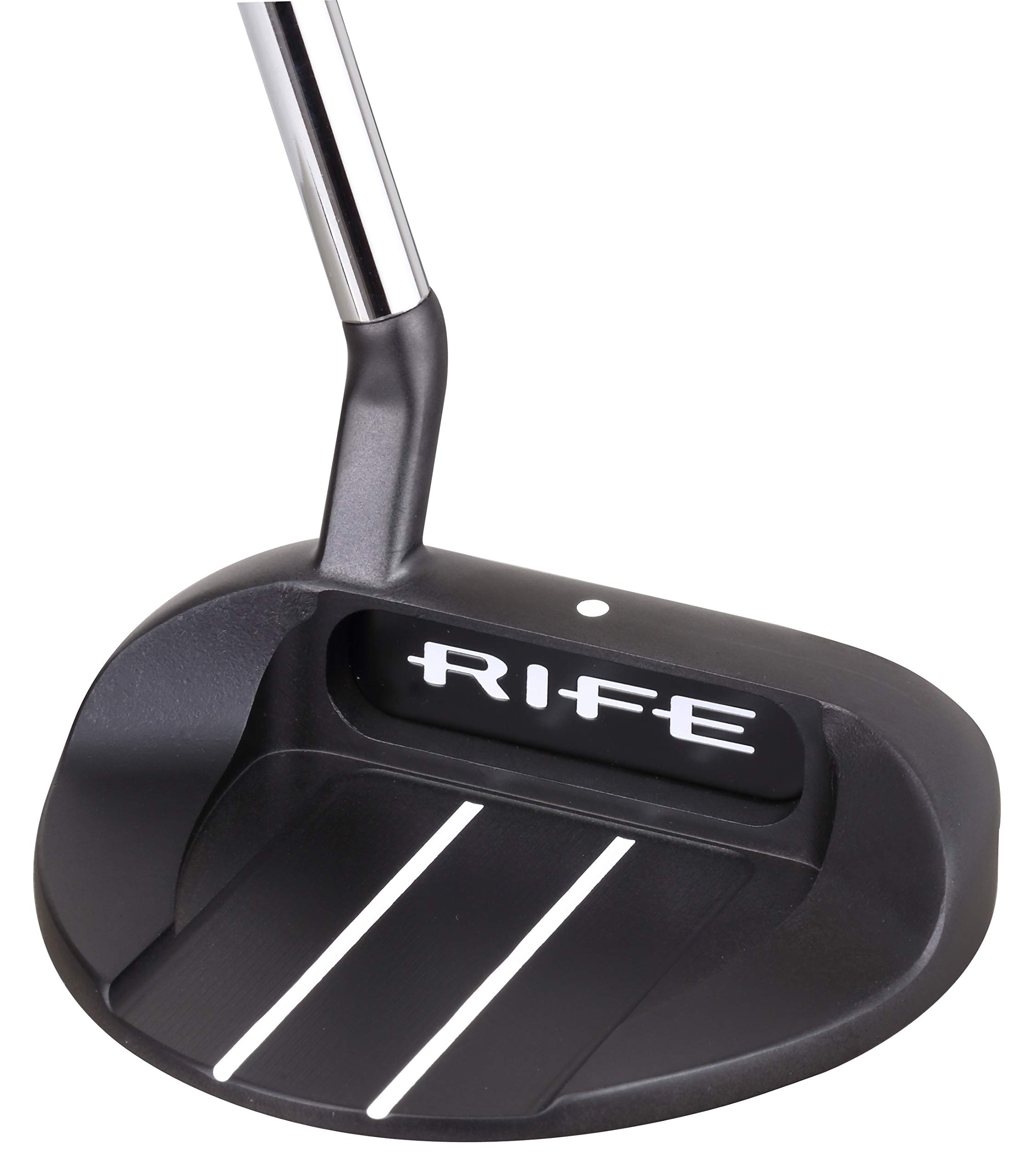 Rife Golf Roll Groove Technology Series Right Handed RG4 Full Mallet Putter Precision Milled Face Edge & Cavity Ensures an Ideal Weight Distribution & Balance Perfect for Lining Up Your Putts (37")