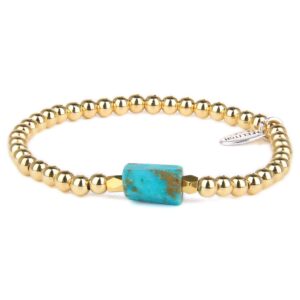 kelitch women silver stretch bracelets crystal turquoise beaded bracelet gold stretch bracelets agate bracelets